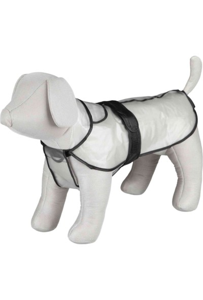 Trixie Köpek Yağmurluk, L:60cm, Transparan/şeffaf, Siyah Biyeli Trixie Köpek Yağmurluk, L:60cm, Transparan/şeffaf, Siyah Biyeli