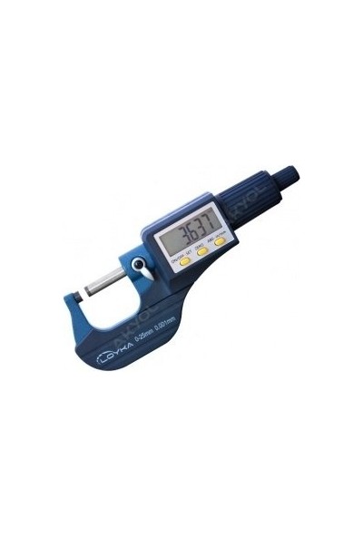 Loyka 5202-25 Dijital Hassas Mikrometre 0-25 mm