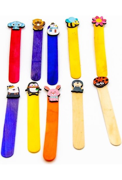 Karatay Yayınları Sevimli Kitap Ayracı 10 Adet Kişiye Özel Ayraç