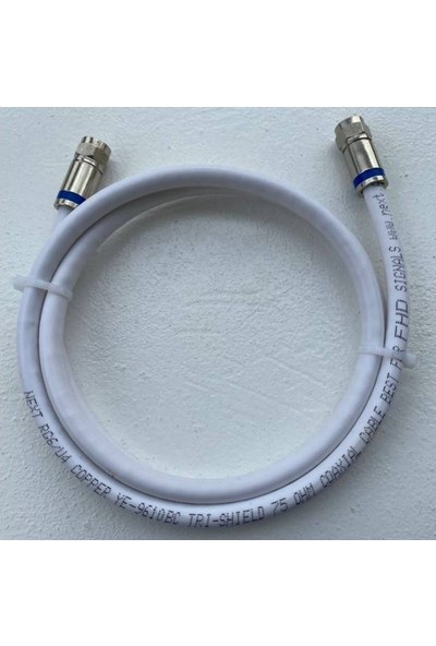 Next 1.5 Metre Hazır Sıkmalı F Konnektörlü Next Nexstar Kablo