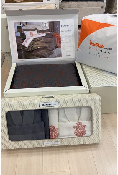 Özdilek Çeyiz Seti Stone Kiremit