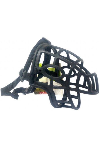 Nunbell Köpek Plastik Ağızlık Slikon Siyah M 10 x 7 x 8,5 cm Nunbell Köpek Plastik Ağızlık Slikon Siyah M 10 x 7 x 8,5 cm