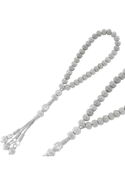 Silver Gümüş Kazaziye Tesbih