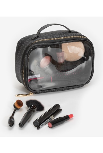 Marie Claire Siyah Kadın Makyaj Çantası Scarlett MC222111279 Marie Claire Siyah Kadın Makyaj Çantası Scarlett MC222111279