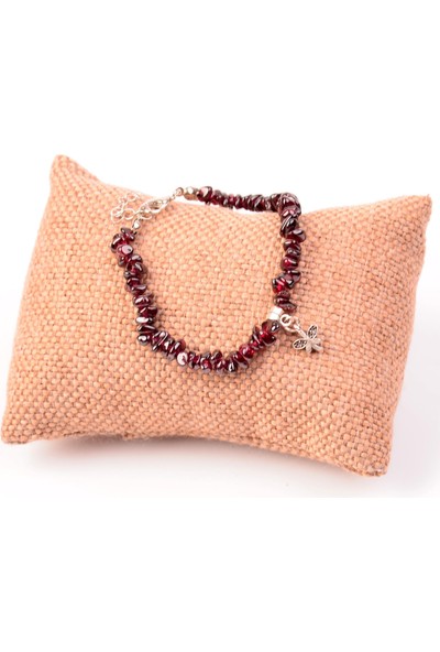 Taş Sandığı Lal Taşı Şekilsiz Taşlar Bileklik