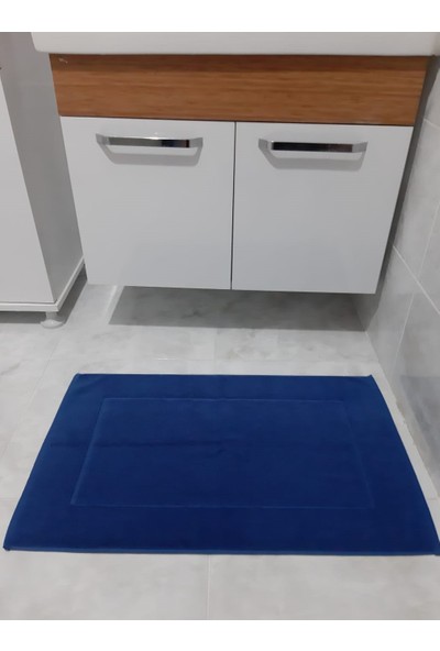 Banyo Dünyam Lacivert Banyo Paspası