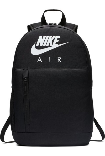 Unisex Elemental Siyah Sırt Çantası