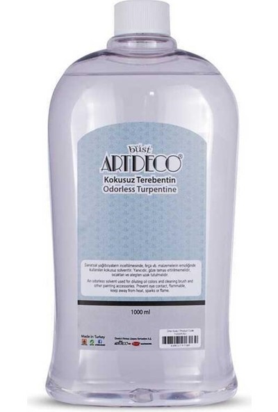 Artdeco Kokusuz Terebentin 1lt