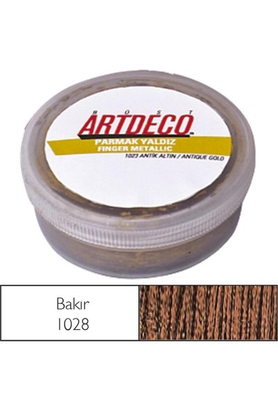 Artdeco Parmak Yaldız 24GR Bakır 1028