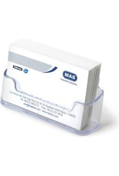 Mas Kartvizitlik Oval Şeffaf 486