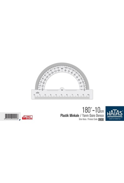 Hatas Plastik Minkale Ydd 10 Cm. NO:0900 Hatas Plastik Minkale Ydd 10 Cm. NO:0900