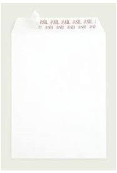 Doğan Torba Zarf Beyaz Silikonlu 17X25 110 gr 100 Adet Doğan Torba Zarf Beyaz Silikonlu 17X25 110 gr 100 Adet