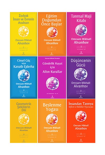 Omraam Mikhael Aivanhov - Izvor Koleksiyonu - ( 9 Kitap Set )