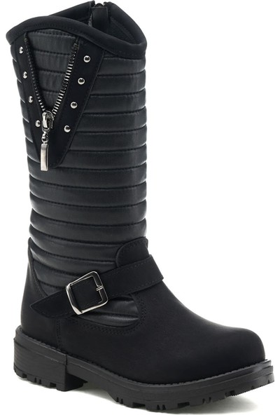 Seventeen Molıta 1pr Siyah Kız Çocuk Çizme