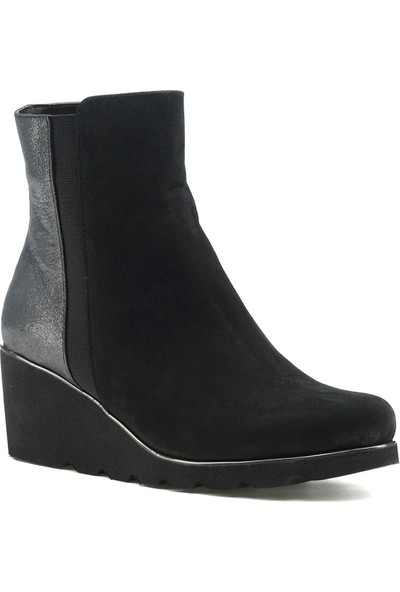 İnci Faıry.z 1pr Siyah Kadın Düz Bot