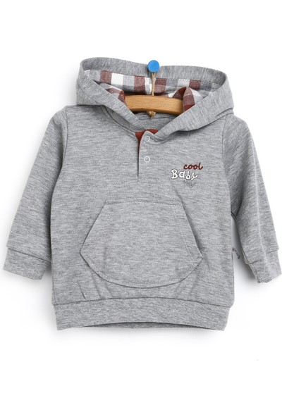 Bebbek Cool Baby Kapüşonlu Sweatshirt