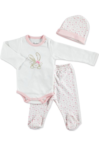 Bambaki Puanlı Body-Patikli Alt-Şapka