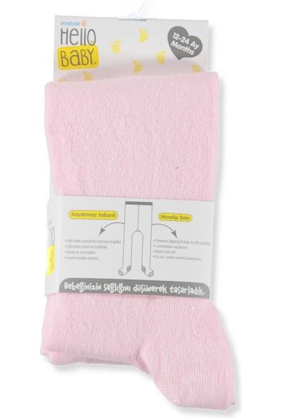 Hello Baby Basic Kaydırmaz Külotlu Çorap