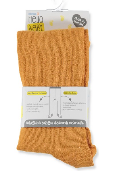 Hello Baby Basic Kaydırmaz Külotlu Çorap