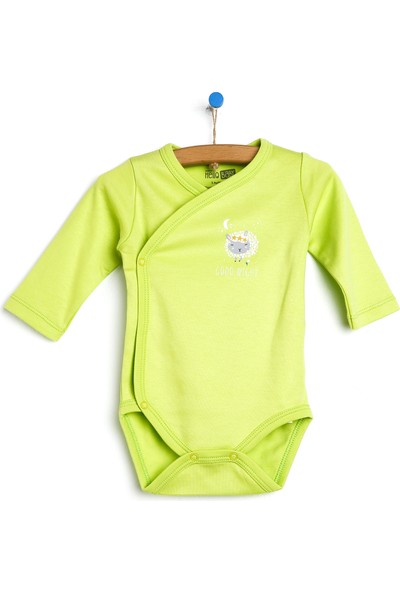 Hello Baby Parça Baskı Zıbın Body