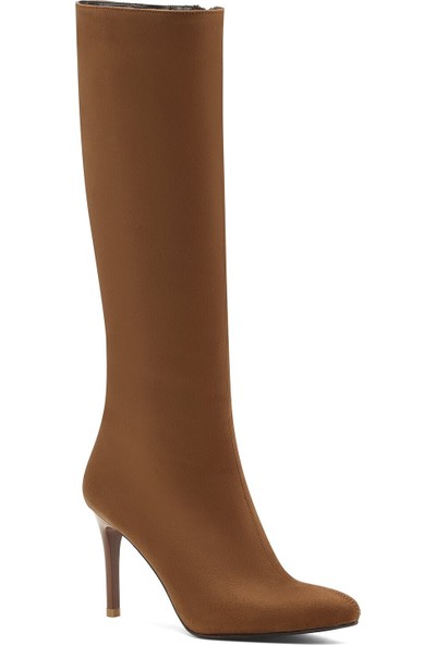 Nine West Tonek3 1pr Taba Kadın Topuklu Çizme