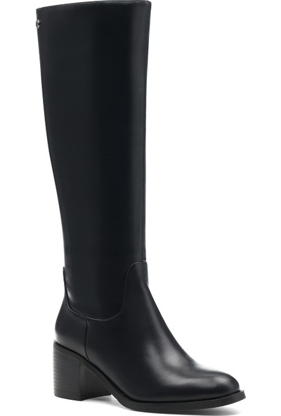 Nine West Pıone 1pr Siyah Kadın Topuklu Çizme