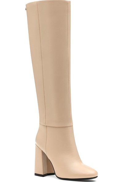 Nine West Yevely 1pr Vizon Kadın Topuklu Çizme