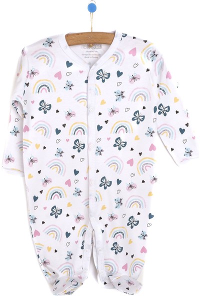 Hello Baby Yenidoğan Patikli Tulum