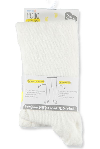 Hello Baby Basic Kaydırmaz Külotlu Çorap
