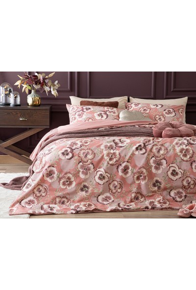 English Home Pansy Bloom Pamuklu Tek Kişilik Nevresim Seti 160X220 cm Pembe English Home Pansy Bloom Pamuklu Tek Kişilik Nevresim Seti 160X220 cm Pembe