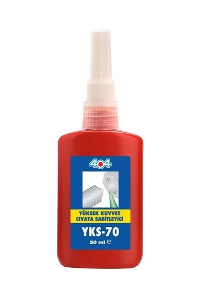 Proithalat 404 Civata Sabitleyici Yks 70 Yüksek Kuvvet 50 ml Proithalat 404 Civata Sabitleyici Yks 70 Yüksek Kuvvet 50 ml