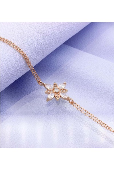 Else Silver Umut Çiçeği Gümüş Bileklik