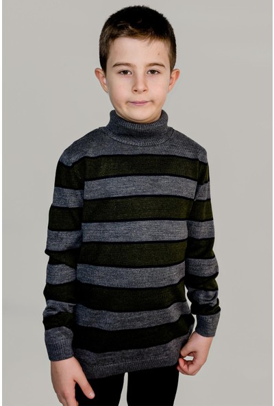 Alexander Gardi Çocuk Balıkçı Yaka Şeritli Kazak (C21-18749) Alexander Gardi Çocuk Balıkçı Yaka Şeritli Kazak (C21-18749)