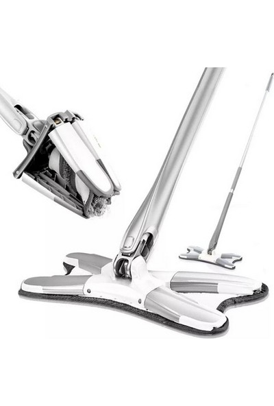 Selldey 360 Derece Dönen Kendinden Sıkmalı Kurutmalı x Mop