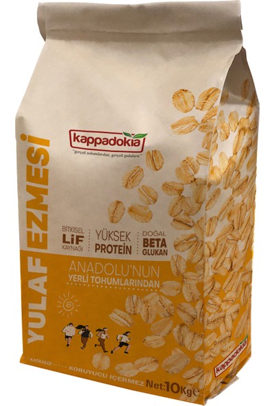 Kappadokia Katkısız Yulaf Ezmesi 10 kg Kappadokia Katkısız Yulaf Ezmesi 10 kg