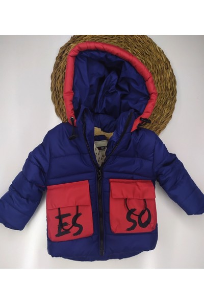 Esso Kids Kapüşonlu Içi Yünlü Erkek Çocuk Kışlık Mont