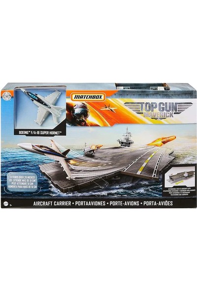 Matchbox Top Gun Uçak Gemisi Oyun Seti GNN28