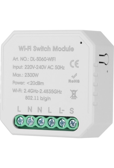 Fairy Tuyae Tek Yönlü Akıllı Anahtar Modülü (Yurt Dışından) Fairy Tuyae Tek Yönlü Akıllı Anahtar Modülü (Yurt Dışından)
