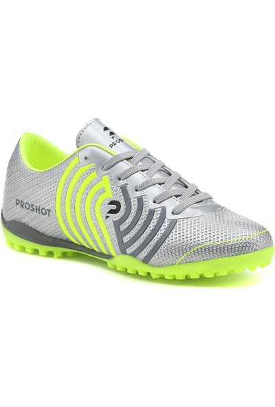 Proshot PS53 Tf 1pr Gümüş Erkek Halı Saha Ayakkabısı
