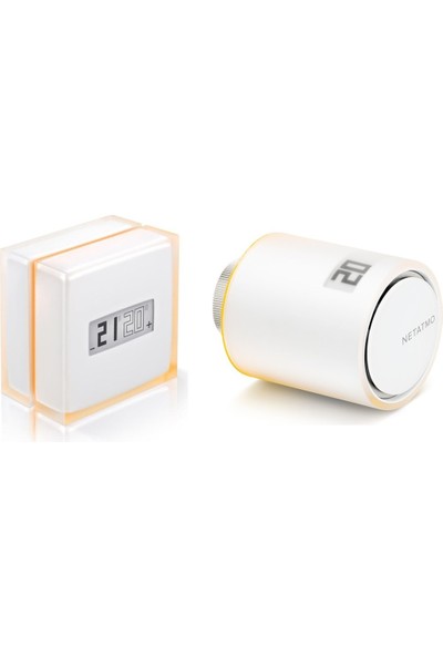 Netatmo Akıllı Termostat NTH01-EN-EU+ Netatmo Ek Radyatör Vanası Nav-En Netatmo Akıllı Termostat NTH01-EN-EU+ Netatmo Ek Radyatör Vanası Nav-En