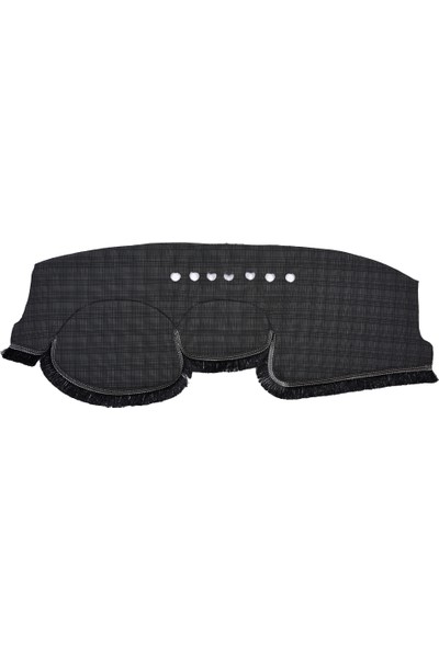 Znp Oto Market Renault Fluence Standart Torpido Üstü Koruyucu Jakar Kumaş Kot Desen Siyah