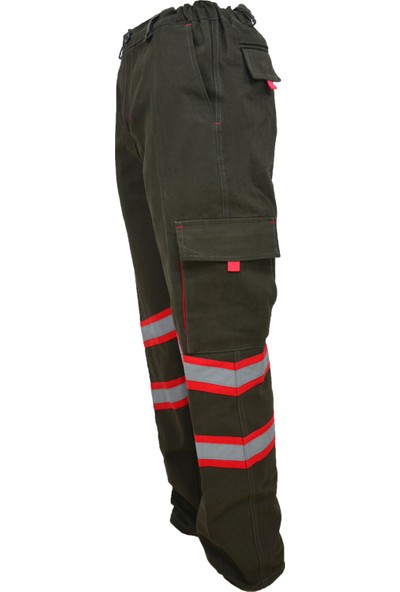 Ssm Reflektörlü Iş Güvenliği Kargo Pantolon