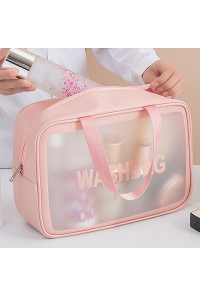 Pasifix Baskılı Büyük Kapasiteli Makyaj Çantası (Yurt Dışından)