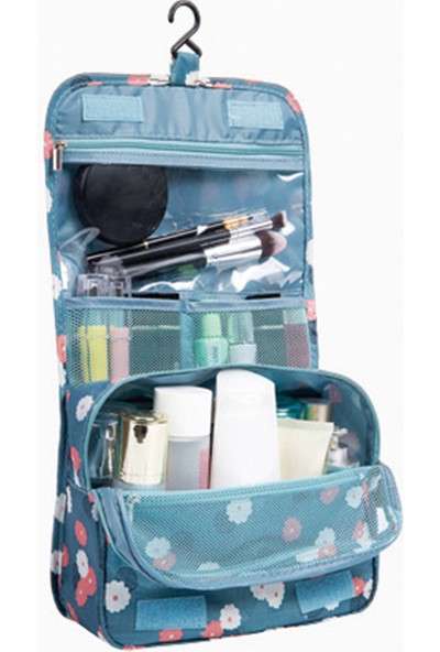 Pasifix Çok Cepli Su Geçirmez Organizer Makyaj Çantası (Yurt Dışından)