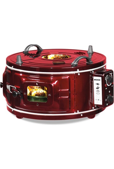 Woox Itimat Woox 1003 Lüx Büyük Boy Davul Fırın Yuvarlak Fırın Termostatlı Üstten Camlı Woox Itimat Woox 1003 Lüx Büyük Boy Davul Fırın Yuvarlak Fırın Termostatlı Üstten Camlı