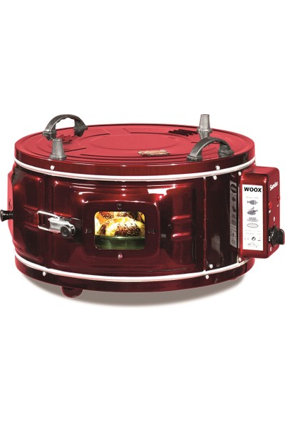 Woox Itimat Woox 1001 Lüx Davul Fırın Yuvarlak Fırın Termostatlı Woox Itimat Woox 1001 Lüx Davul Fırın Yuvarlak Fırın Termostatlı