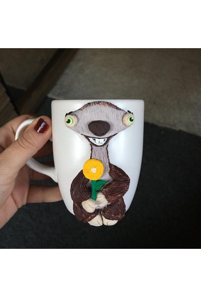 Tildamugs 3D Sevimli Miskin Kupa Bardak Tildamugs 3D Sevimli Miskin Kupa Bardak