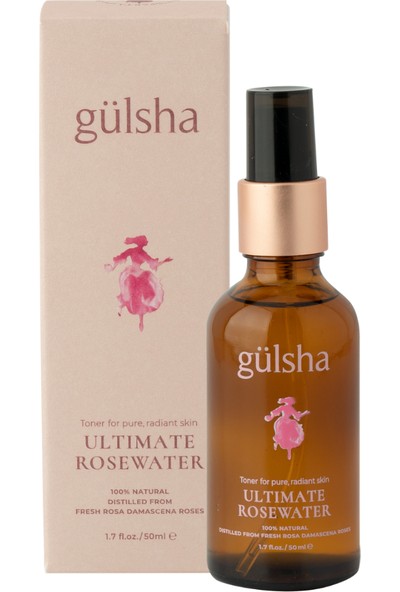 gülsha Tam Gül Suyu Sprey 50 ml gülsha Tam Gül Suyu Sprey 50 ml