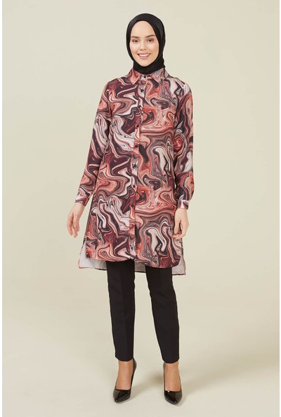 SETRMS Taba Desenli Tunik 2103906 SETRMS Taba Desenli Tunik 2103906