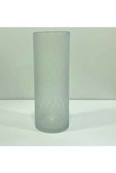 Paşabahçe Flora Buzlu Cam Vazo 23,4 Cm.